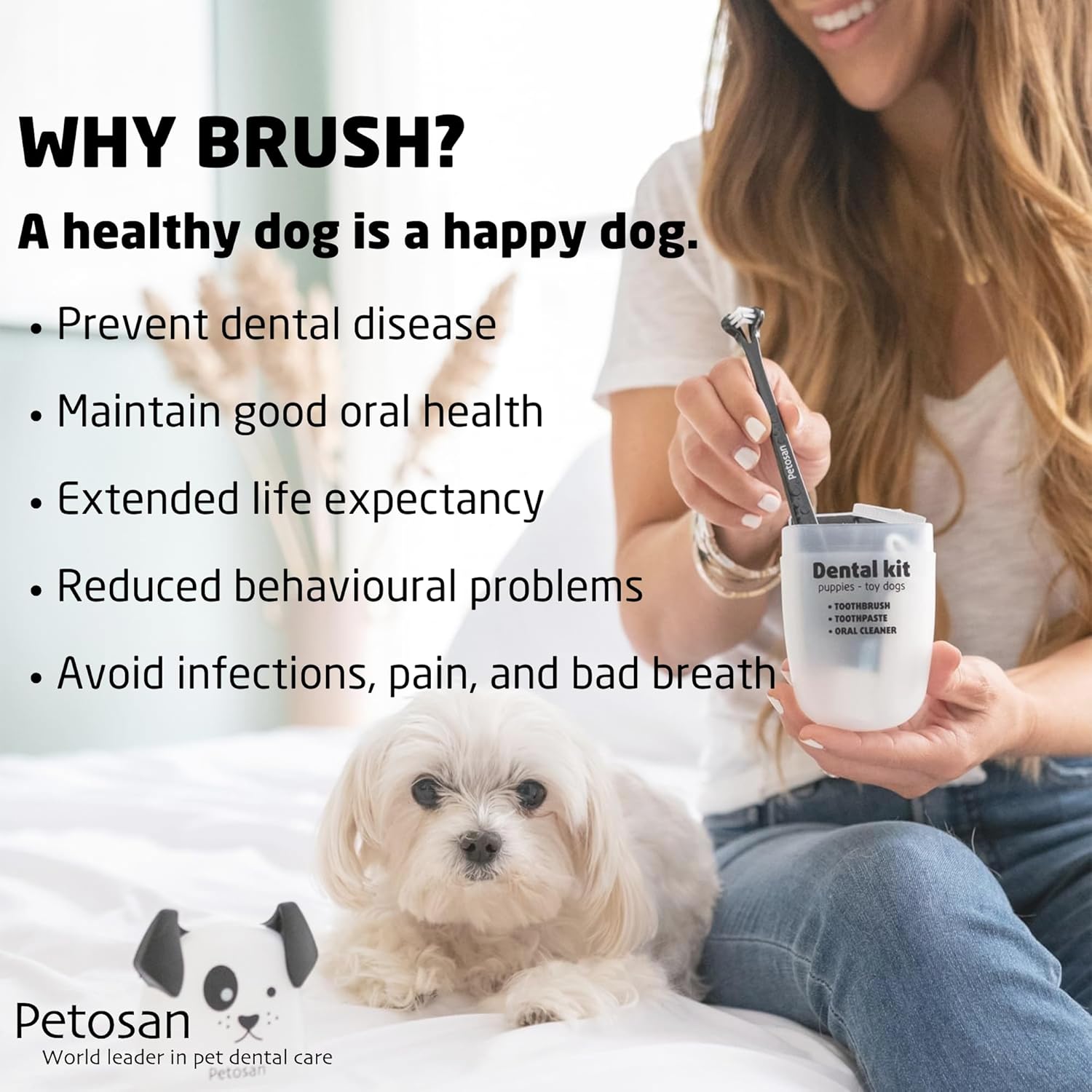 Petosan Dental Care Kit for Dogs | Joii Pet Shop