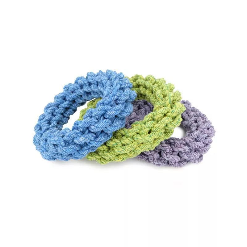 Happy Pet Nuts For Knots Large Ring Dog Toy (Assorted Colours) | Joii ...
