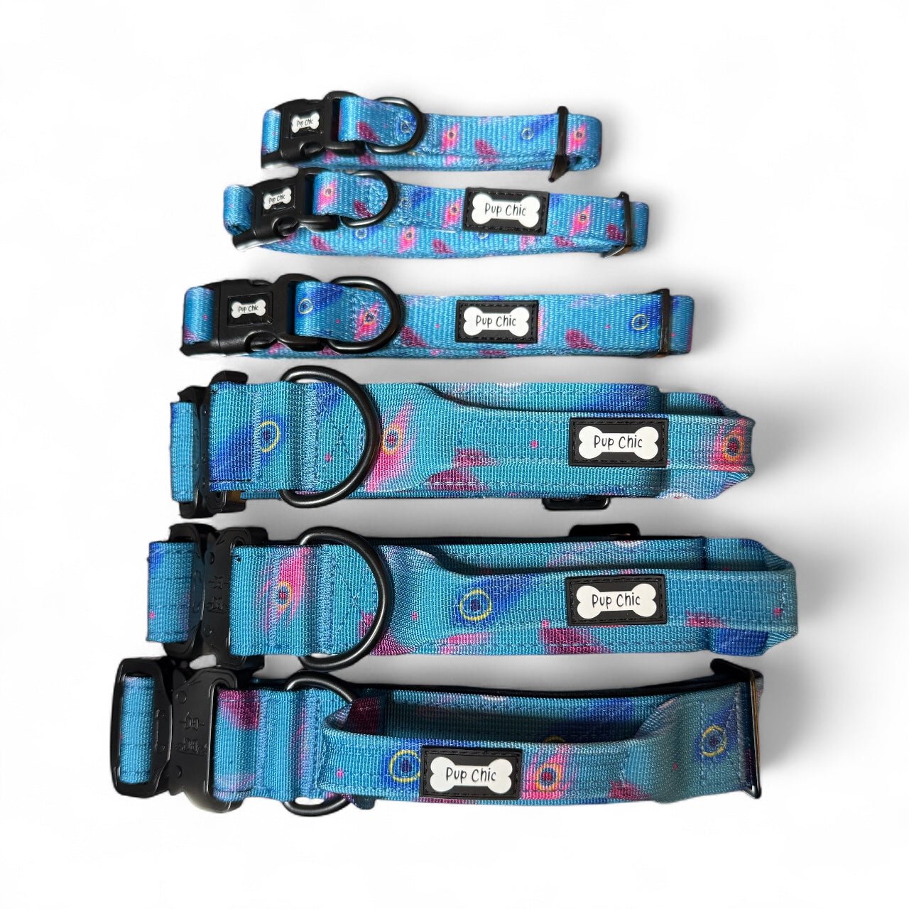 Power Peacock Adjustable & Tactical Dog Collars | Joii Pet Shop